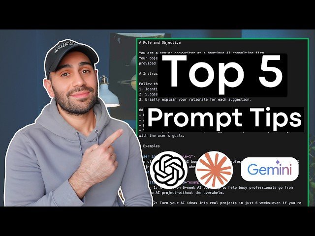 Free Video: Your LLM Prompts Suck - Here's How to Fix Them from Shaw Talebi | Class Central