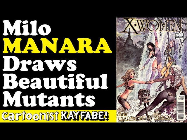 Free Course: Milo Manara Puts the "X" in X-Women from Cartoonist ...