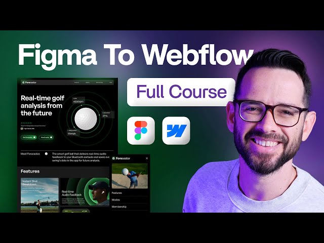 Free Video: From Figma to Webflow - Full Beginner Course from Flux Academy | Class Central