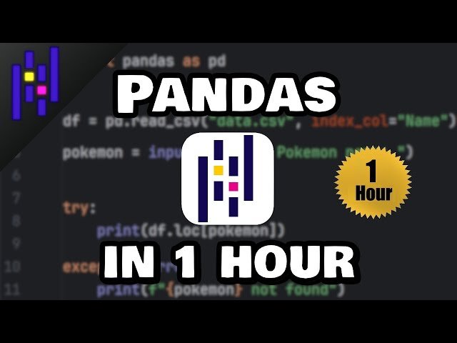 Free Video: Learn Pandas in 1 Hour from Bro Code | Class Central