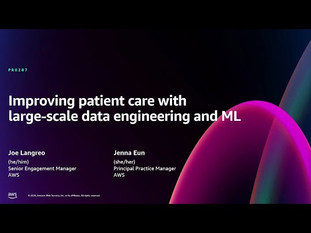 Free Video: Improving Patient Care with Large-Scale Data Engineering ...