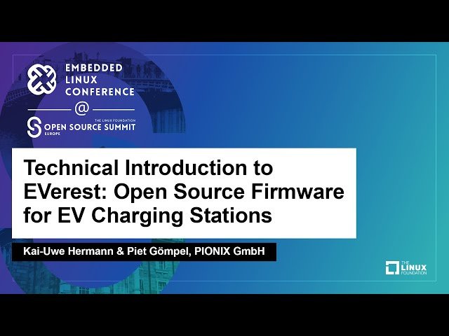 Free Video: Technical Introduction to EVerest - Open Source Firmware for EV Charging Stations ...