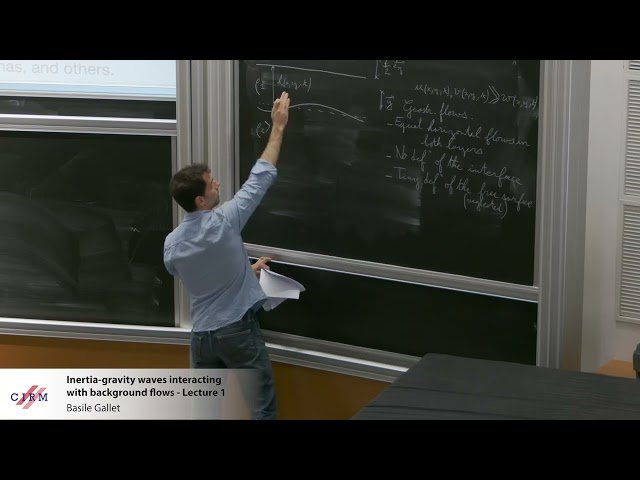 Free Video: Inertia-Gravity Waves Interacting with Background Flows ...