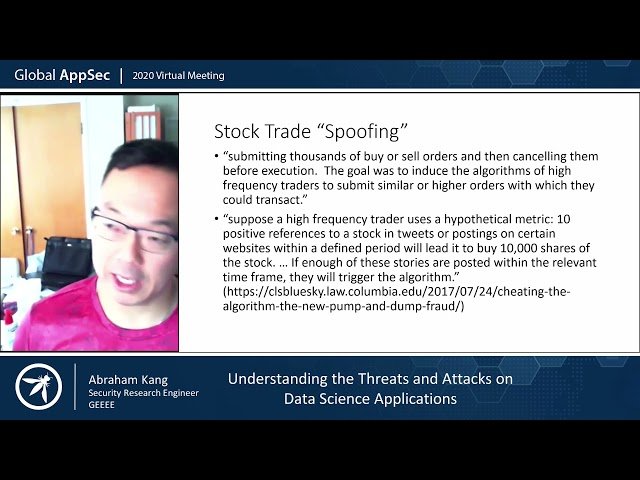 Free Video: Understanding the Threats and Attacks on Data Science Applications from OWASP ...