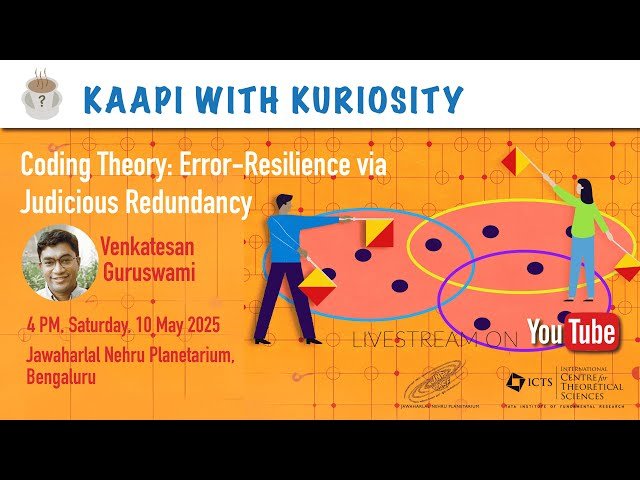 Free Video: Coding Theory: Error-Resilience via Judicious Redundancy from International Centre ...