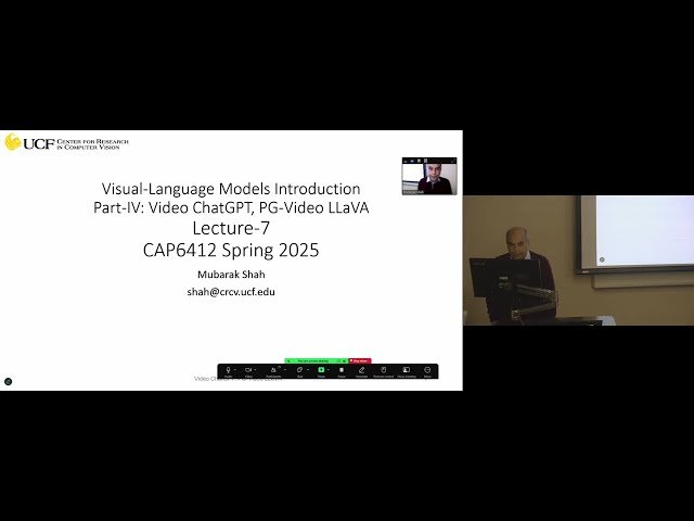 Free Video: Visual-Language Models Introduction - Part 3 - Lecture 7 from University of Central ...