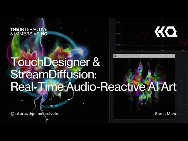 Free Video: TouchDesigner and StreamDiffusion - Real-Time Audio-Reactive AI Art - Tutorial 216 ...