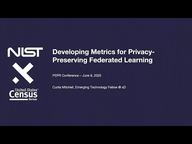 Free Video: Establishing Privacy Metrics for Genomic Data Analysis from USENIX | Class Central