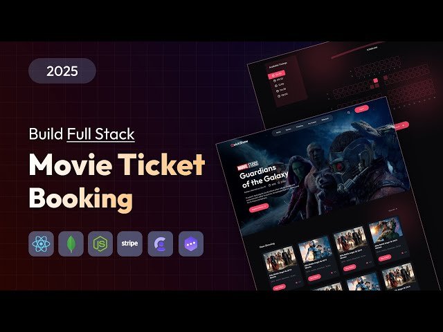 Free Video: Build and Deploy a Full Stack Movie Ticket Booking App using React.js - MERN Stack ...