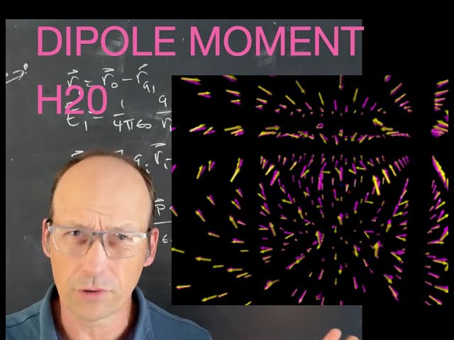 Free Video: Electrodynamics - Calculating the Electric Dipole Moment For Water from Dot Physics ...