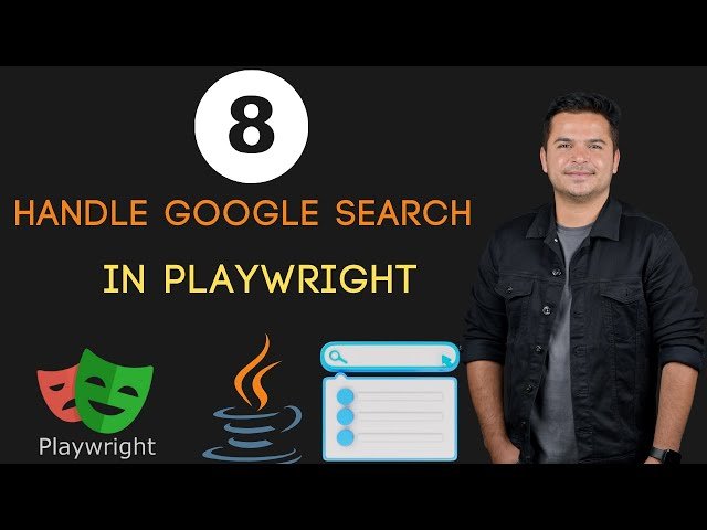 Free Video: Handling Auto-Suggestion and Non-Select Dropdowns in Playwright with Java from ...