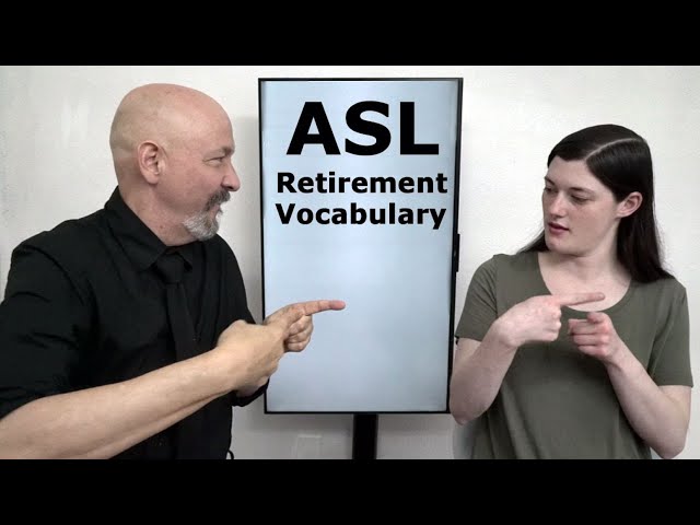 Free Video: 10 Retirement Regrets - Learn ASL While Discussing Content ...