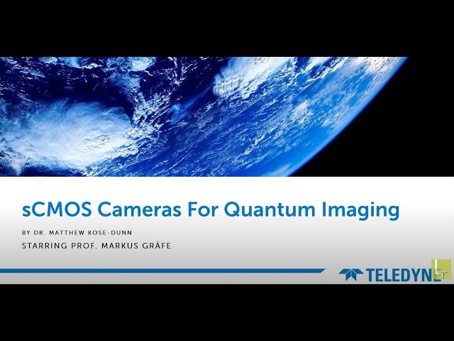 Free Video: sCMOS Cameras for Quantum Imaging and Applications from ...
