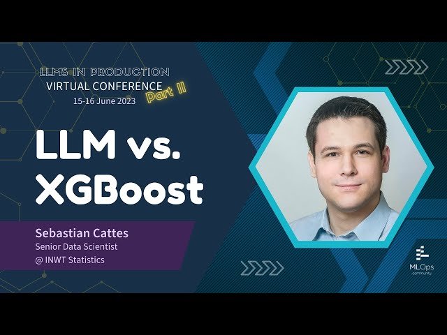 Free Video: LLM vs XGBoost - Comparing Fine-Tuned LLMs and XGBoost on ...