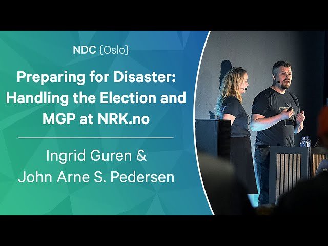NDC Conferences Talk: Preparing for Disaster - Handling the Election ...