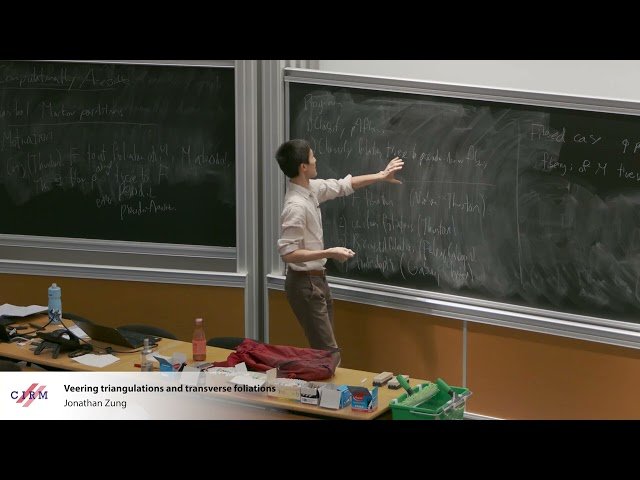 Free Video: Veering Triangulations and Transverse Foliations in Pseudo ...