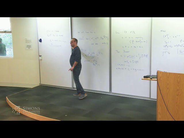 Free Video: The Hermitian Trace Code - Advances in Error-Correcting Codes from Simons Institute ...