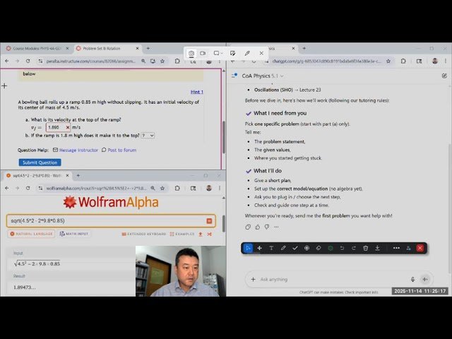 Free Video: Physics 4A - Rotation and Oscillations - Problem Sets 8, 9 ...