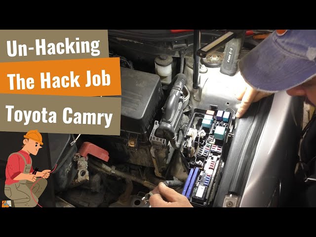 Free Video: Un-Hacking the Hacked Up Toyota Camry from South Main Auto Repair LLC | Class Central