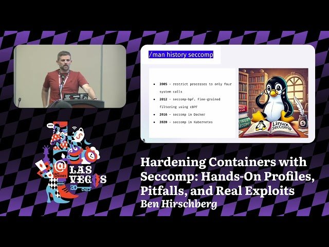 Free Video: Hardening Containers with Seccomp - Hands-On Profiles ...