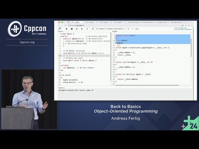 Free Video Object Oriented Programming In C Back To Basics From Cppcon Class Central