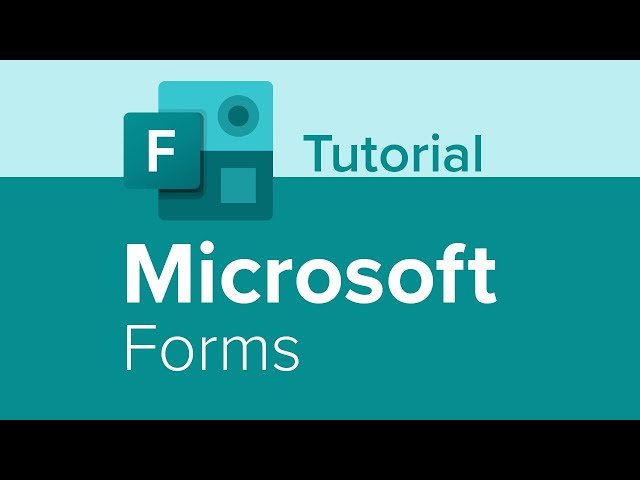 Free Video Microsoft Forms Tutorial From Learnit Training Class Central