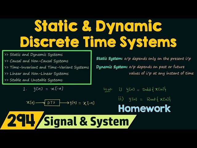 Free Video: Discrete Time Systems - Chapter 11 - Signals and Systems ...