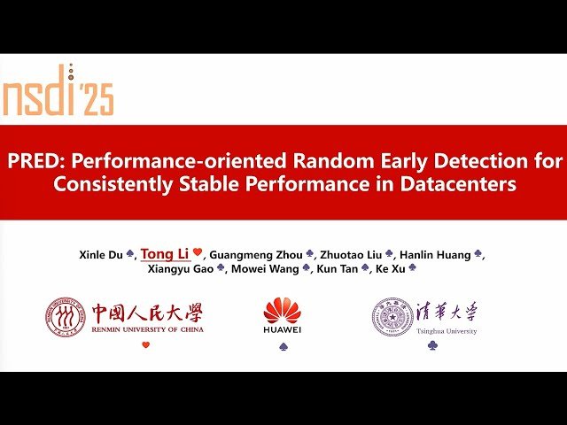 Free Video: PRED - Performance-oriented Random Early Detection for ...