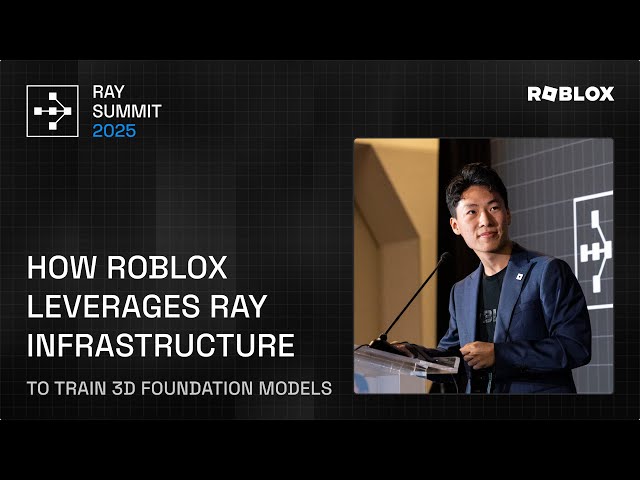 Free Video: How Roblox Trains 3D Foundation Models with Ray from ...