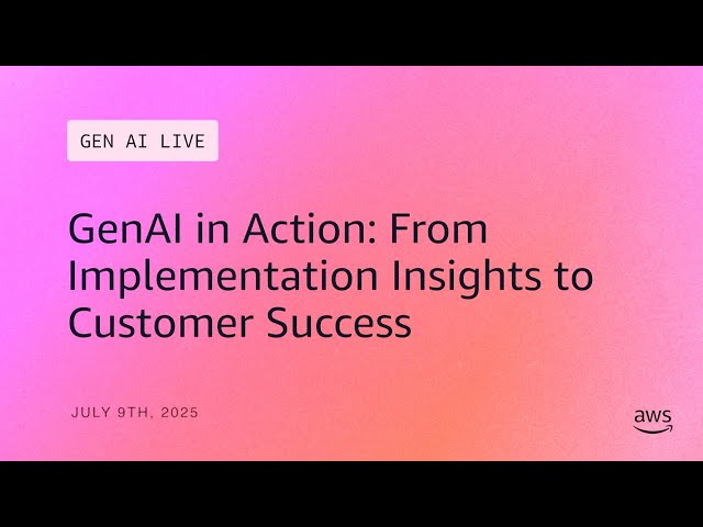 Free Video: GenAI in Action - From Implementation Insights to Customer ...