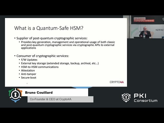 Free Video: Quantum-Safe Hardware Security Modules - Requirements and ...