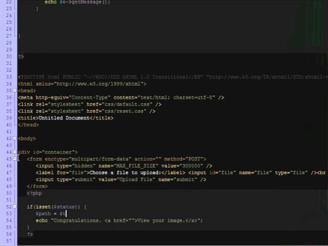 Free Video: Uploading Files with PHP from Envato Tuts+ | Class Central