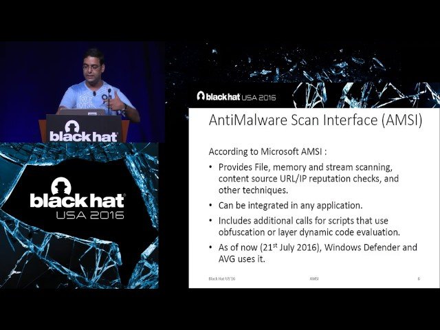 Black Hat Talk How Windows 10 Plans To Stop Script Based Attacks And How Well It Does It From