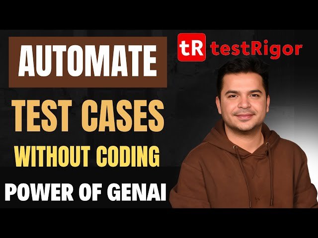 Free Video Automate Test Cases Without Code Using Generative Ai Based Test Automation Tool