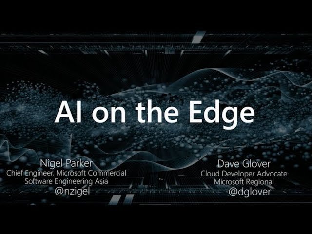 NDC Conferences Talk: AI on the Edge from NDC Conferences | Class Central