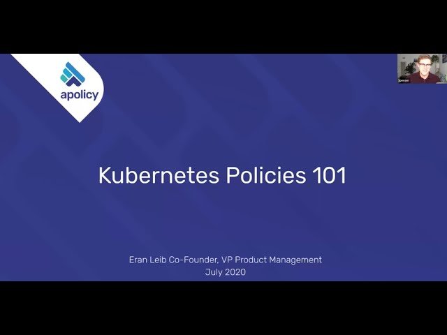 Free Video: Kubernetes Policies 101 from CNCF [Cloud Native Computing ...