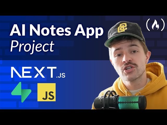 Free Video: Build a Full Stack AI Note Taking App with Next.js and Supabase - Tutorial from ...