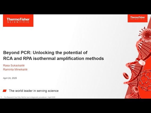 Free Video: Beyond PCR - Unlocking the Potential of Isothermal ...