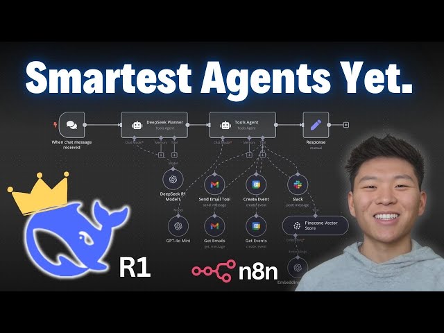 Free Video: How to Actually Build Agents with DeepSeek R1 in n8n - Without OpenRouter from Nate ...