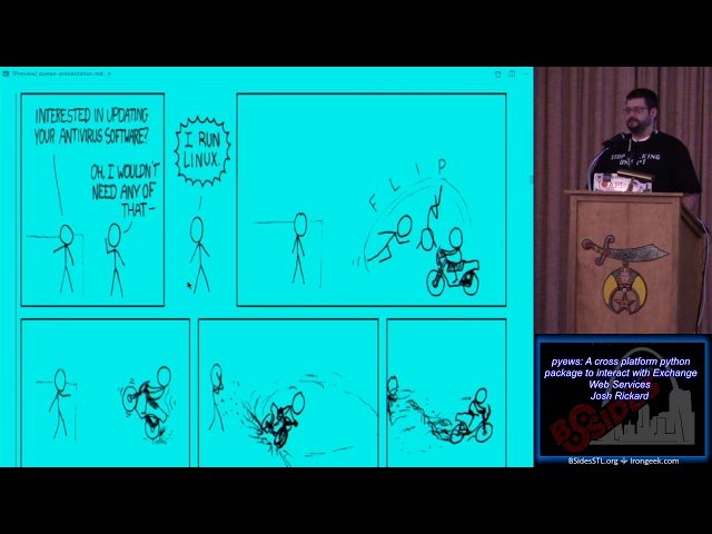 Conference Talks Talk: PyEWS - A Cross-Platform Python Package to Interact with Exchange Web ...