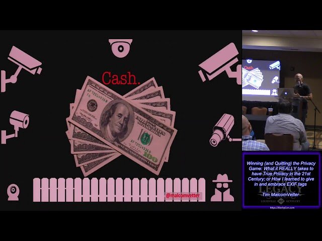 Conference Talks Talk: Winning and Quitting the Privacy Game - What it ...