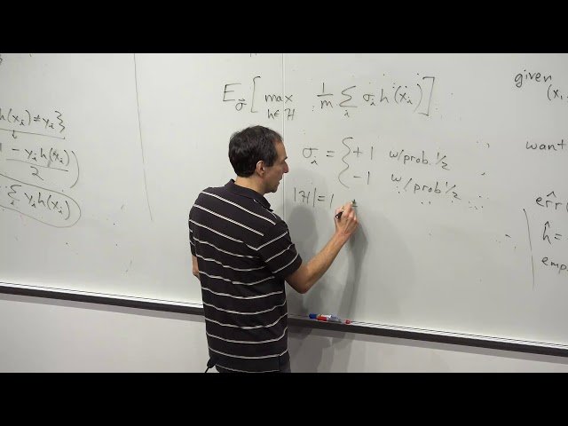 Free Video: Statistical Learning III - Advanced Techniques in Machine ...