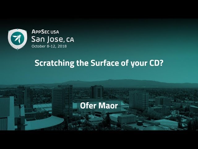 Conference Talks Talk: Scratching the Surface of your CD? - Ofer Maor ...
