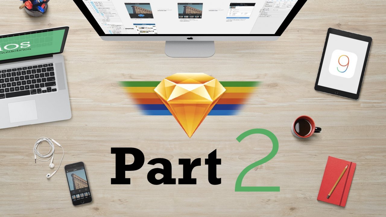 Online Course: Mobile App Design from scratch with Sketch 3 - Part 2 (UI Design Basics) from ...