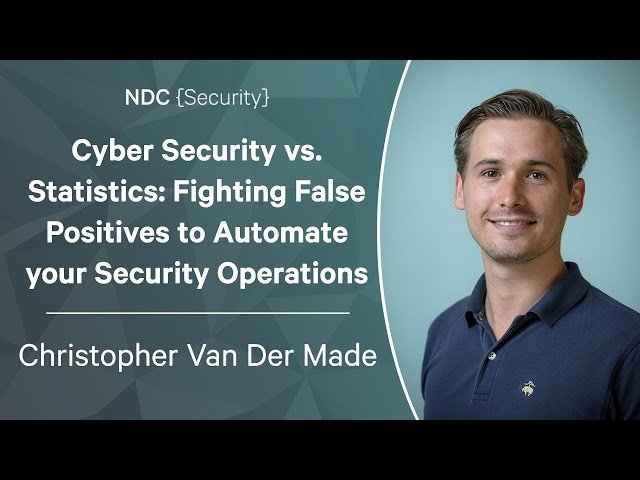 NDC Conferences Talk: Cyber Security vs. Statistics - Fighting False ...