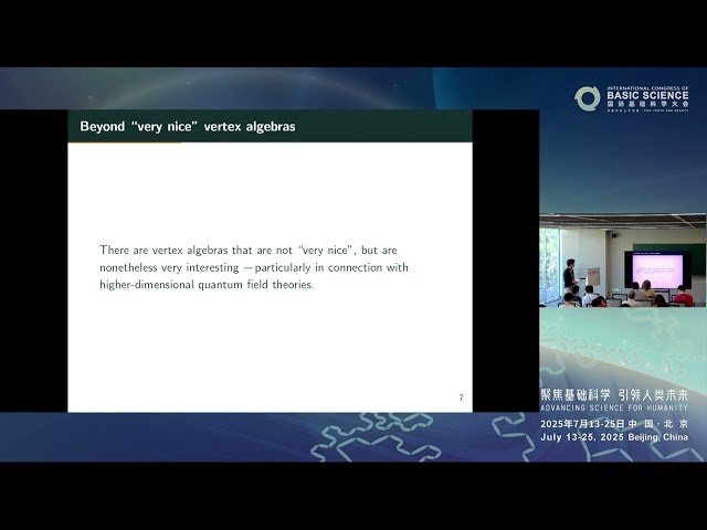 Free Video: Symplectic Singularities and Vertex Algebras from BIMSA ...