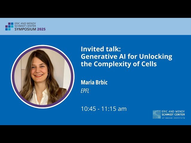 Free Video: Generative AI for Unlocking the Complexity of Cells from Broad Institute | Class Central