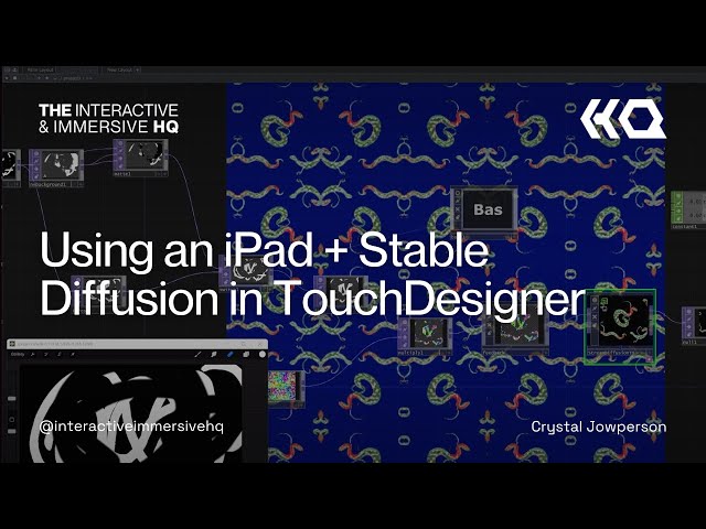Free Video: Using an iPad and Stable Diffusion in TouchDesigner ...