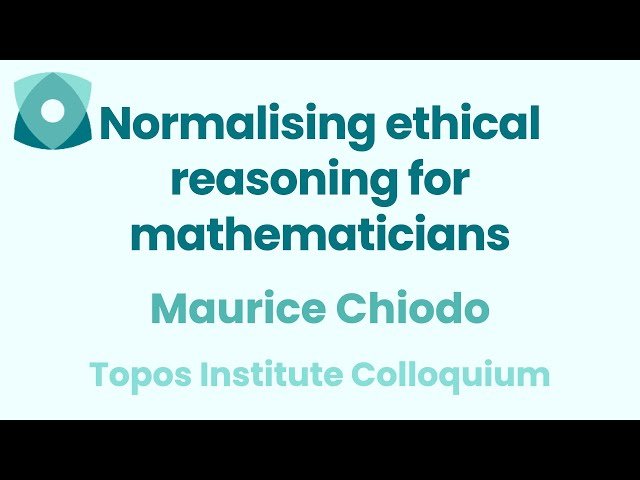 Free Video: Normalizing Ethical Reasoning in Mathematics - Teaching ...
