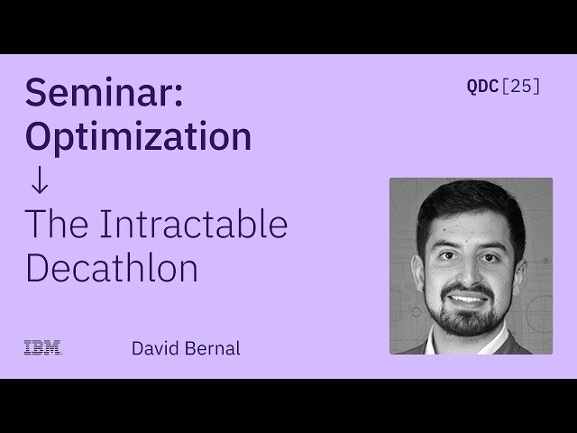 Free Video: The Intractable Decathlon - A Quantum Optimization ...
